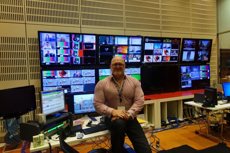 The John Schofield Room's part in the BBC's coverage of the US election ...